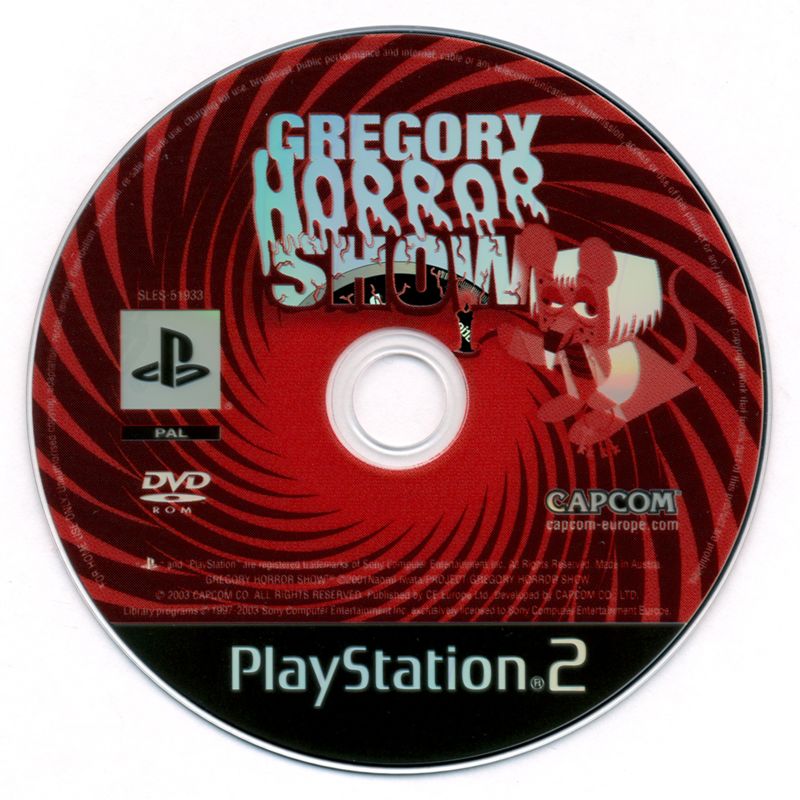 Gregory Horror Show cover or packaging material - MobyGames