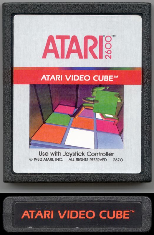 Atari Video Cube cover or packaging material - MobyGames
