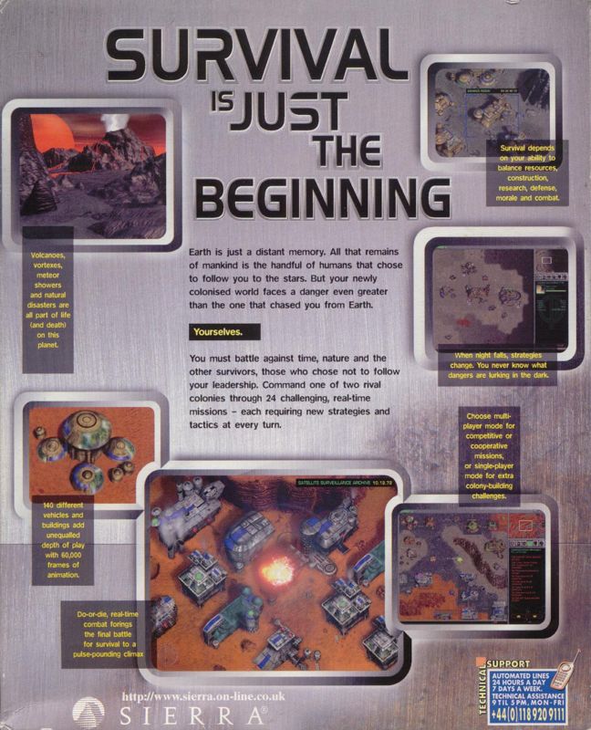 Outpost 2: Divided Destiny cover or packaging material - MobyGames