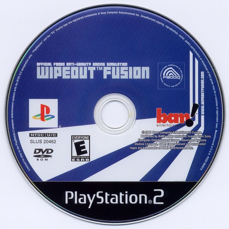 WipEout Fusion cover or packaging material - MobyGames