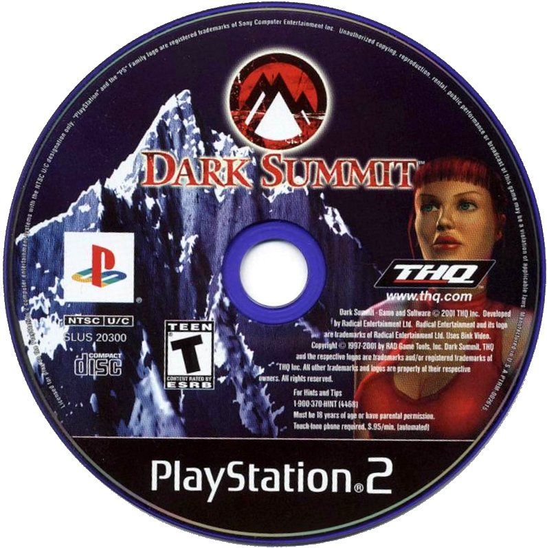 Dark Summit cover or packaging material - MobyGames