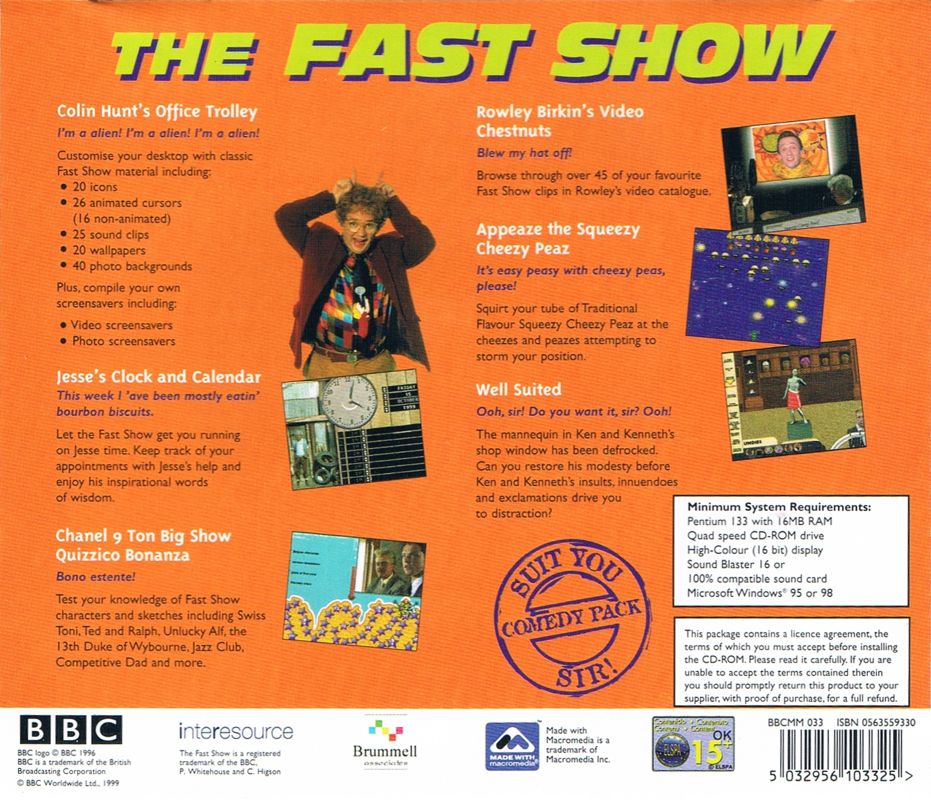 The Fast Show cover or packaging material - MobyGames