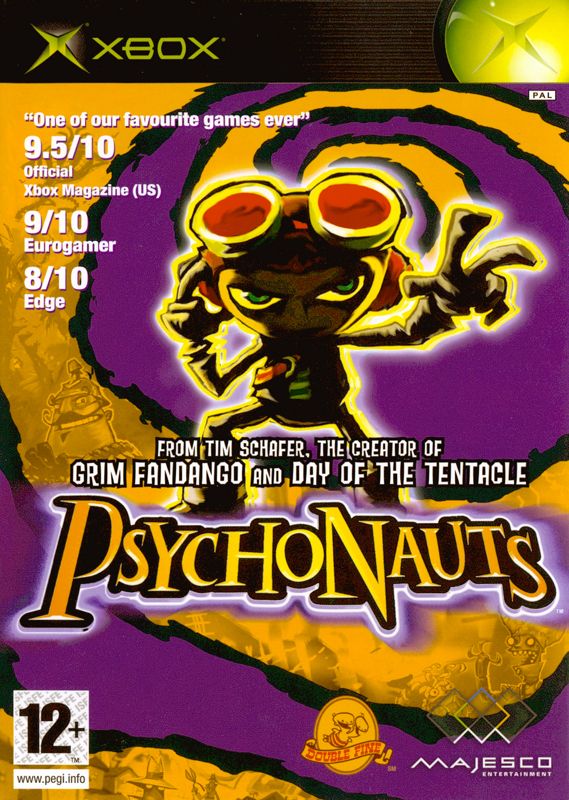 Psychonauts cover or packaging material - MobyGames