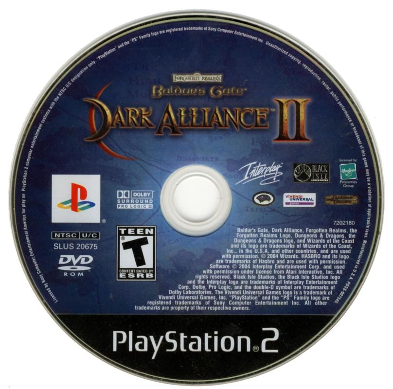 Baldur's Gate: Dark Alliance II cover or packaging material - MobyGames