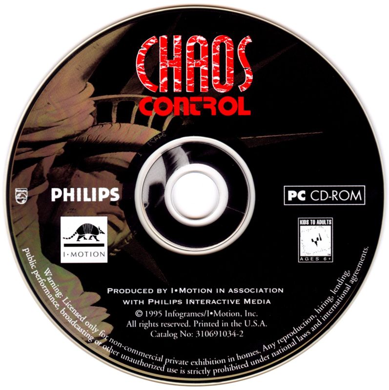 Chaos Control cover or packaging material - MobyGames