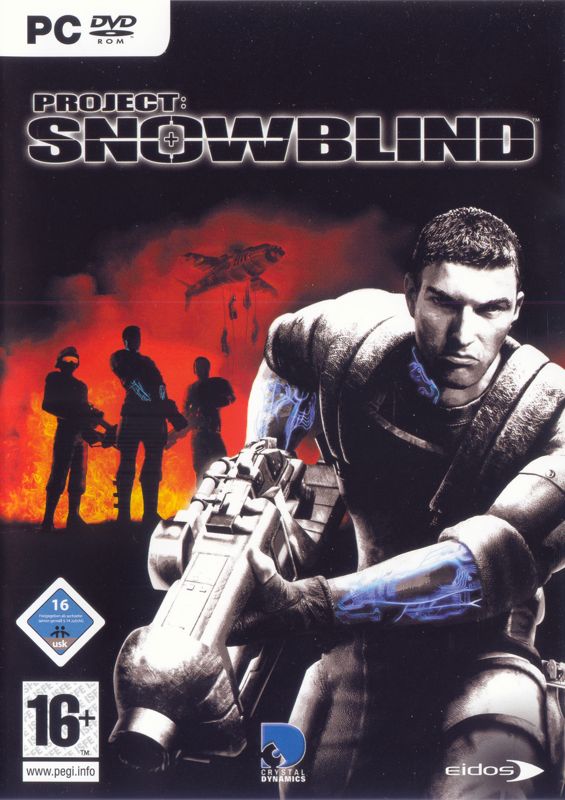 Project: Snowblind cover or packaging material - MobyGames