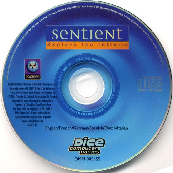 Sentient cover or packaging material - MobyGames