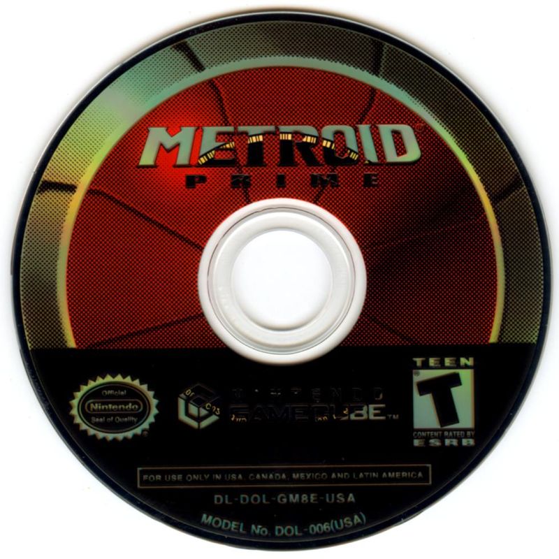 Metroid Prime cover or packaging material - MobyGames