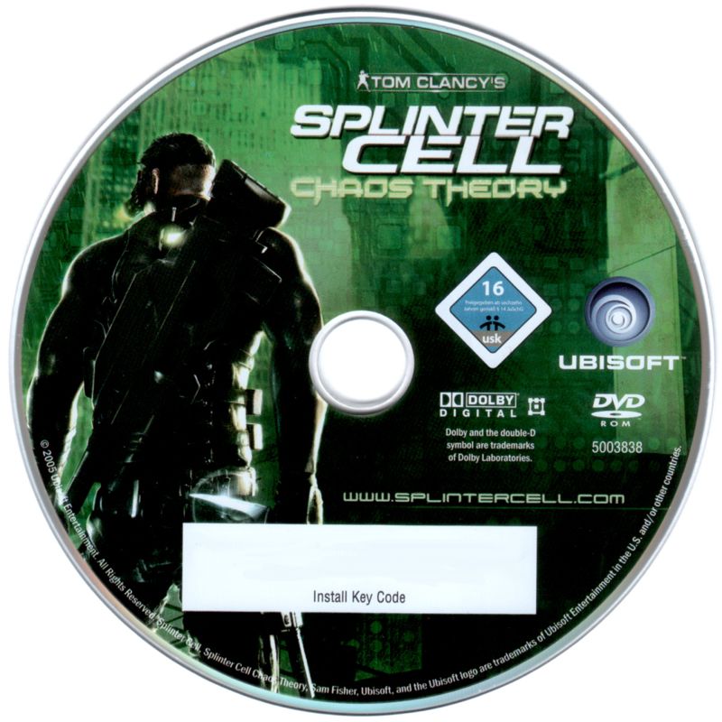 Tom Clancy's Splinter Cell: Chaos Theory cover or packaging material ...