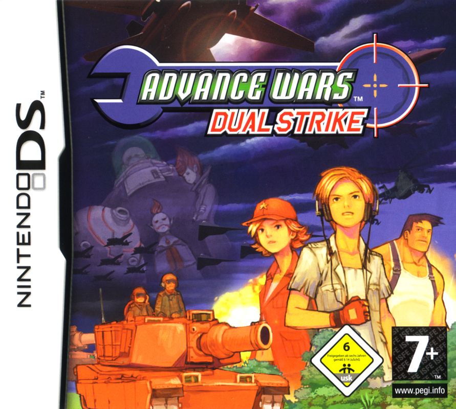 Advance Wars: Dual Strike cover or packaging material - MobyGames