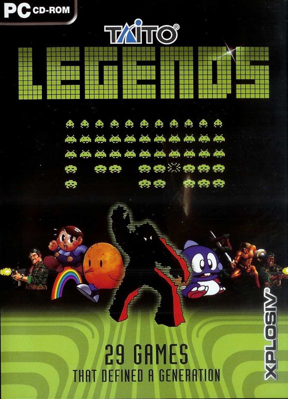 Taito Legends cover or packaging material - MobyGames