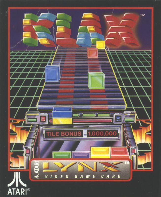 Klax cover or packaging material - MobyGames