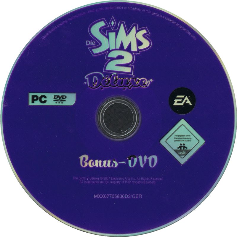The Sims 2: Deluxe cover or packaging material - MobyGames