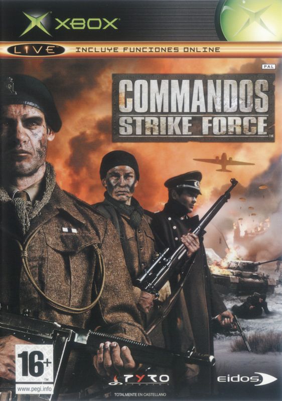 Commandos: Strike Force cover or packaging material - MobyGames