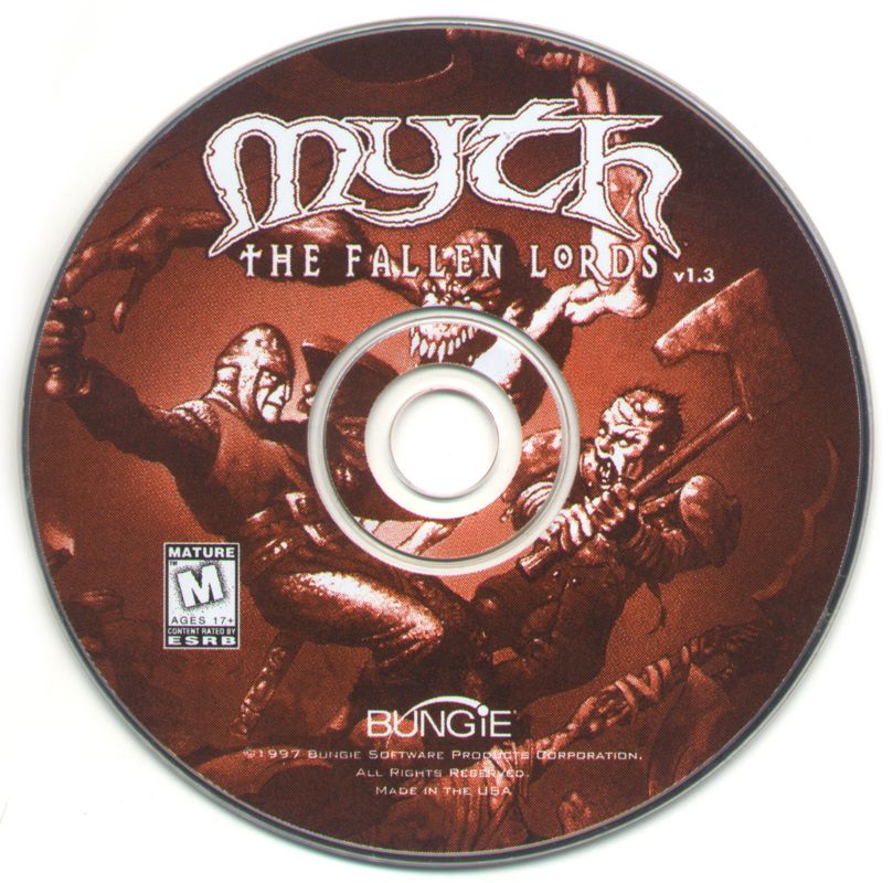 Myth: The Fallen Lords cover or packaging material - MobyGames