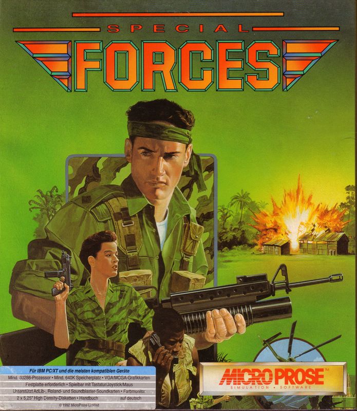 Special Forces cover or packaging material - MobyGames