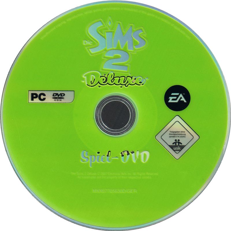 The Sims 2: Deluxe cover or packaging material - MobyGames