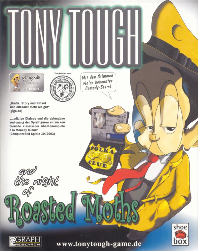 Tony Tough and the Night of Roasted Moths cover or packaging material ...
