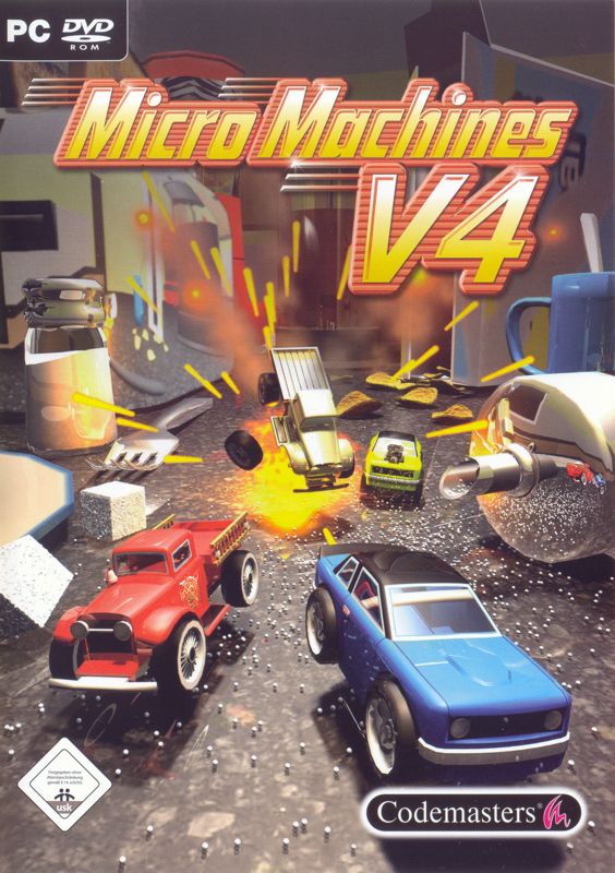 Micro Machines V4 cover or packaging material - MobyGames