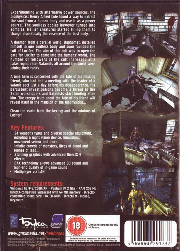 Hellforces cover or packaging material - MobyGames