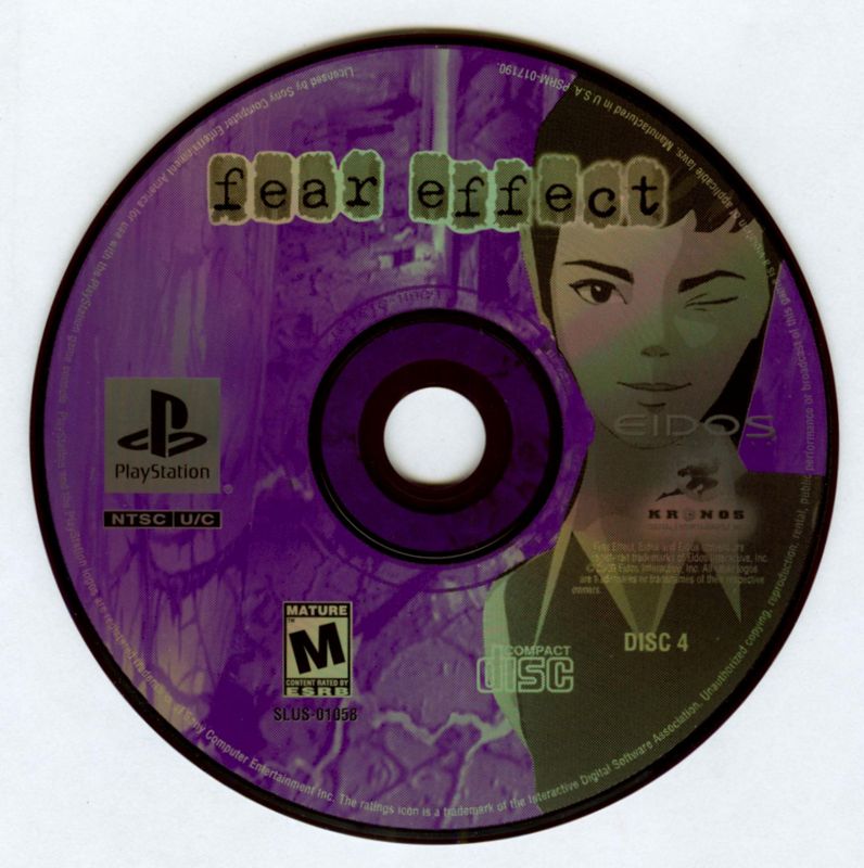 Fear Effect cover or packaging material - MobyGames