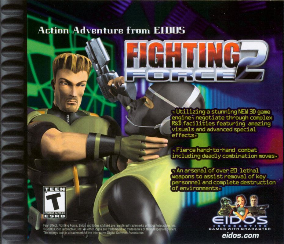 Fear Effect cover or packaging material - MobyGames