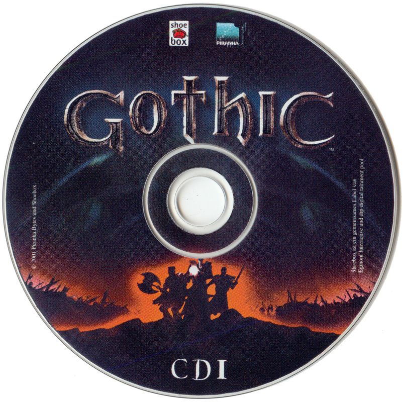 Gothic cover or packaging material - MobyGames