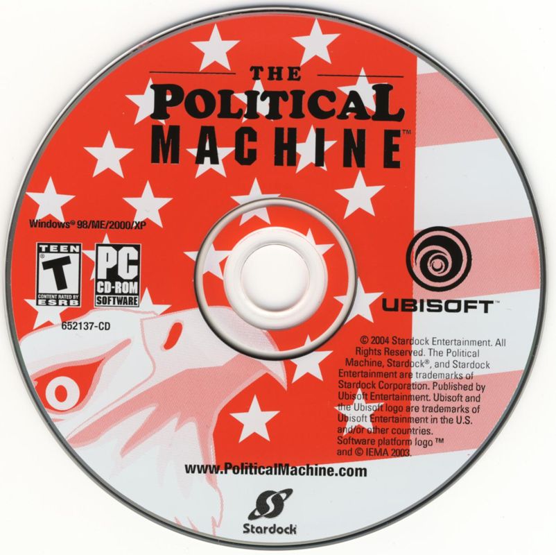 The Political Machine cover or packaging material - MobyGames