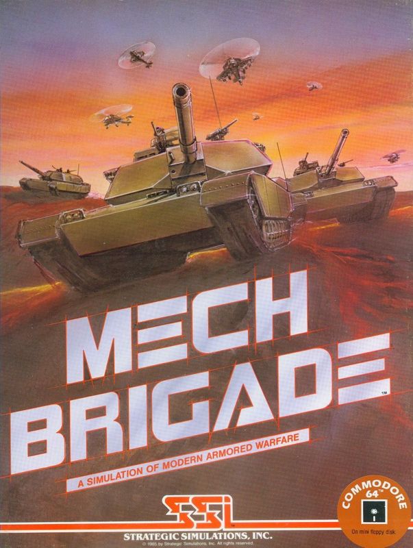 Mech Brigade promo art, ads, magazines advertisements - MobyGames