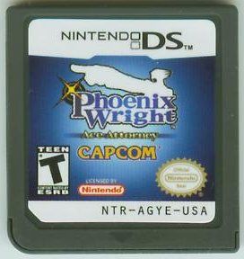 Phoenix Wright: Ace Attorney cover or packaging material - MobyGames