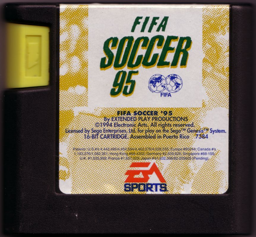 FIFA Soccer 95 cover or packaging material - MobyGames