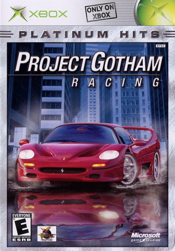 Project Gotham Racing cover or packaging material - MobyGames