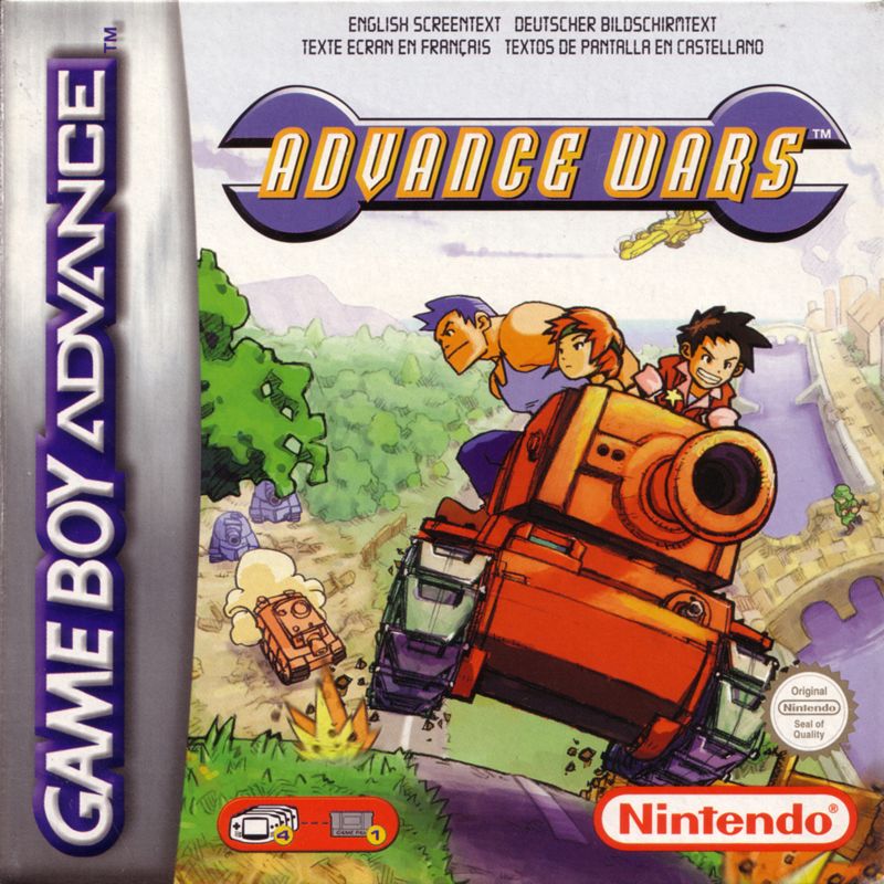 Advance Wars cover or packaging material - MobyGames