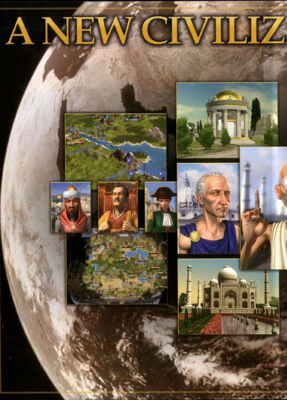 Sid Meier's Civilization IV cover or packaging material - MobyGames