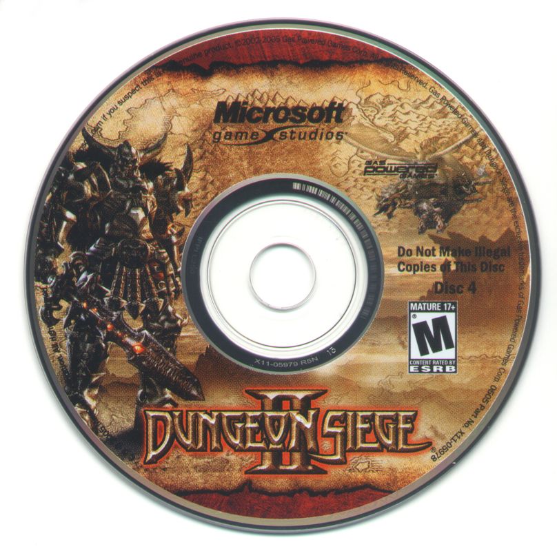 Dungeon Siege II cover or packaging material - MobyGames