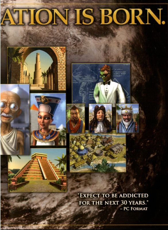 Sid Meier's Civilization IV cover or packaging material - MobyGames