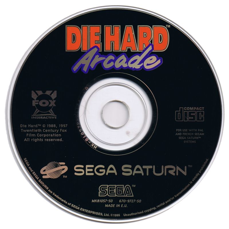 Die Hard Arcade cover or packaging material - MobyGames