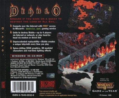 Diablo cover or packaging material - MobyGames