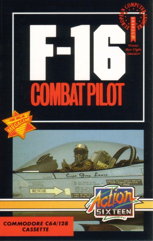 F-16 Combat Pilot cover or packaging material - MobyGames