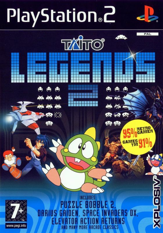 Taito Legends 2 cover or packaging material - MobyGames