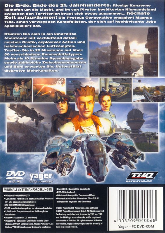 Yager cover or packaging material - MobyGames