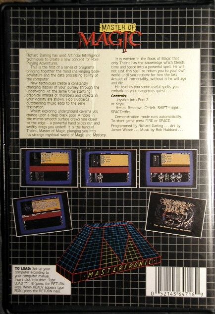 Master of Magic cover or packaging material - MobyGames