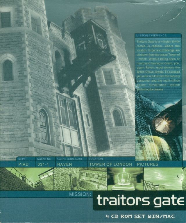 Traitors Gate cover or packaging material - MobyGames