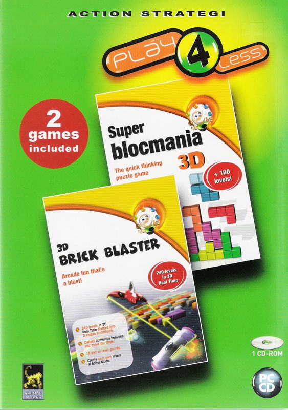 Super Blocmania 3D + 3D Brick Blaster (2004) - MobyGames