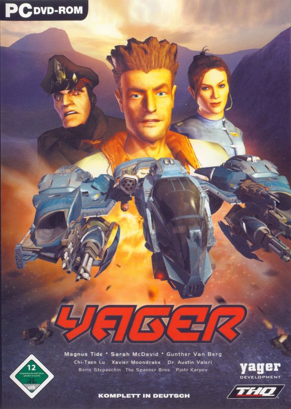 Yager cover or packaging material - MobyGames