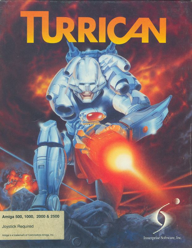 Turrican cover or packaging material - MobyGames