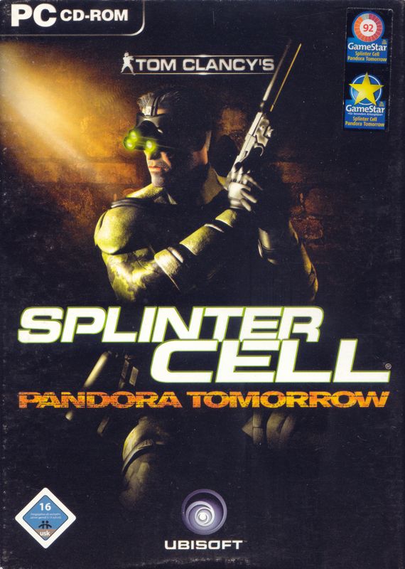 Tom Clancy's Splinter Cell: Pandora Tomorrow cover or packaging ...