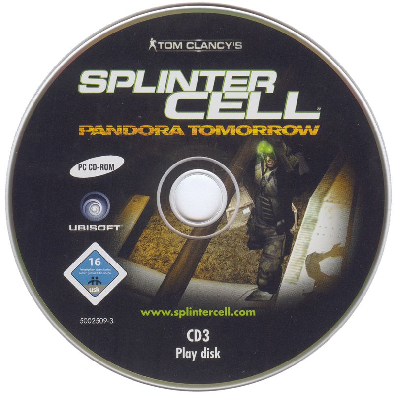 Tom Clancy's Splinter Cell: Pandora Tomorrow cover or packaging ...
