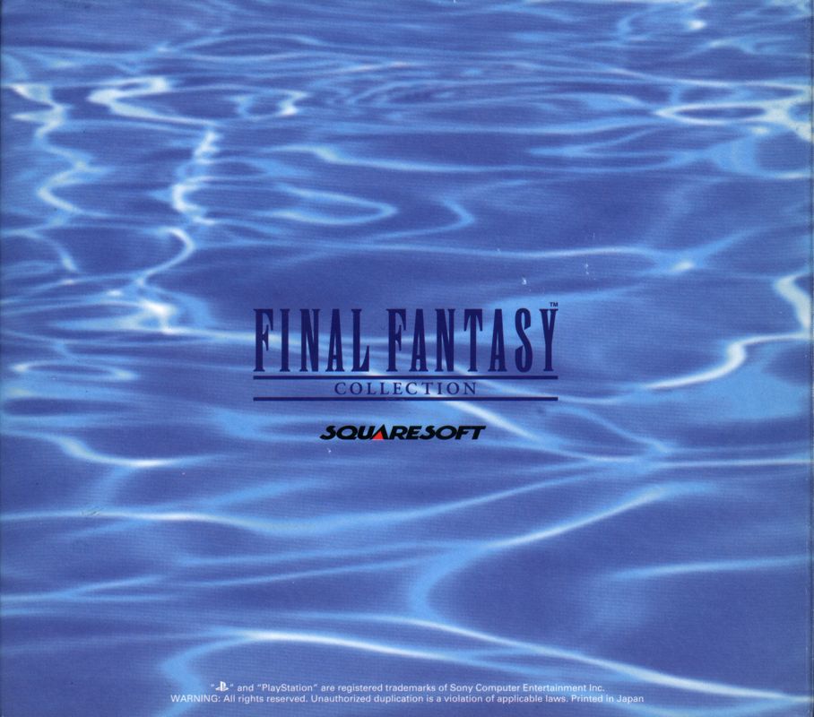 Final Fantasy: Collection cover or packaging material - MobyGames