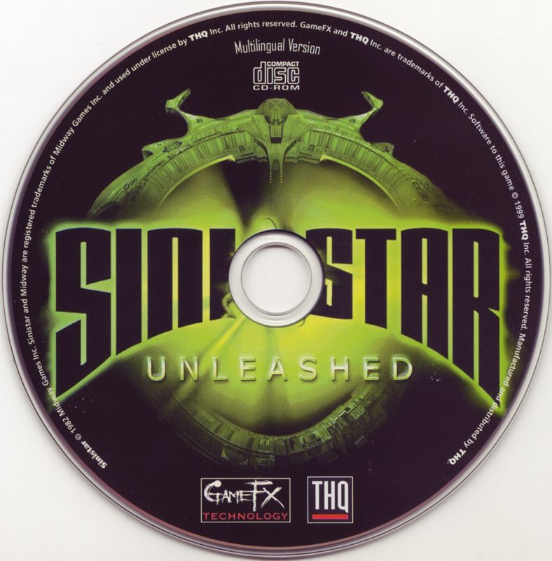 Sinistar: Unleashed cover or packaging material - MobyGames